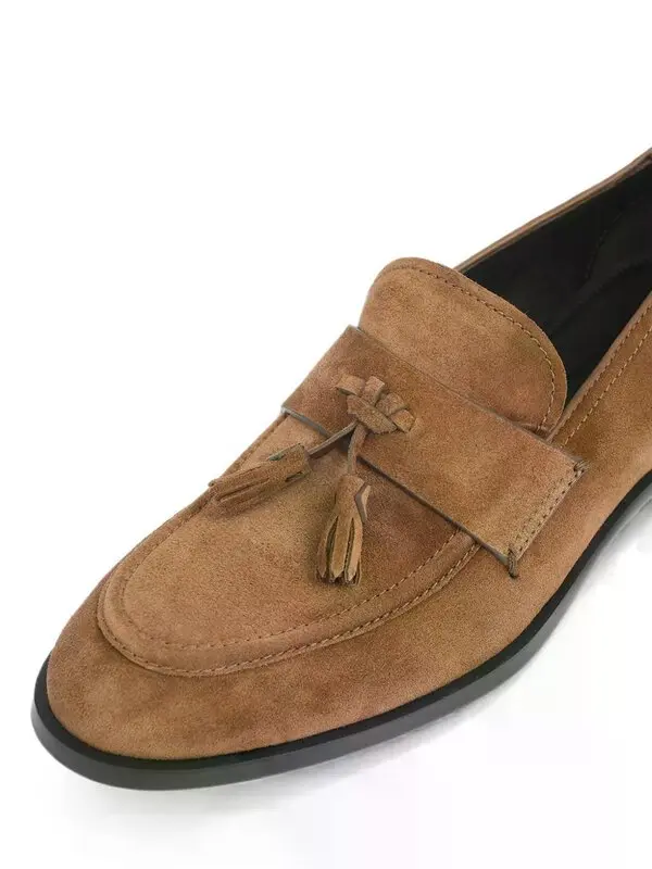 Zegna Siena Suede Tassel Loafers