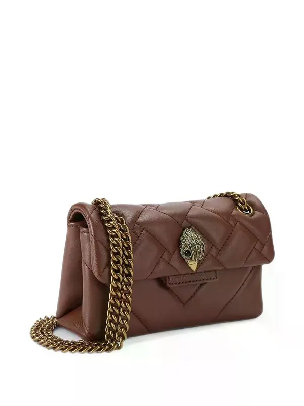 Kurt Geiger Quilted Eagle-plaque Shoulder Bag - Red