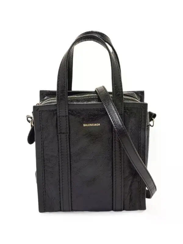 Balenciaga Bazar Xs Tote Bag - Black