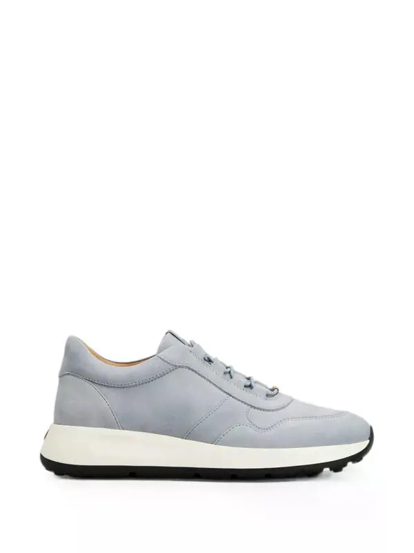 TOD'S Red Dot Sneakers In Suede - Blue