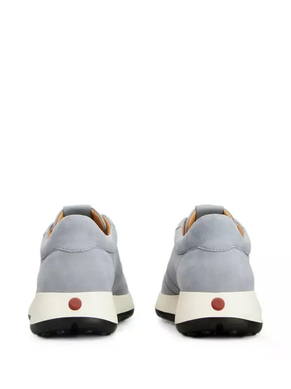 TOD'S Red Dot Sneakers In Suede