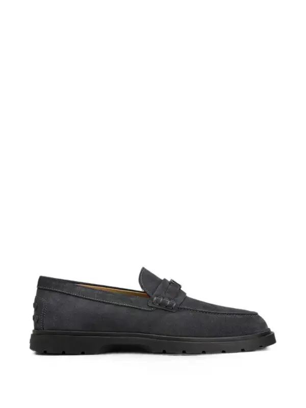 TOD'S Selleria Logo-plaque Loafers