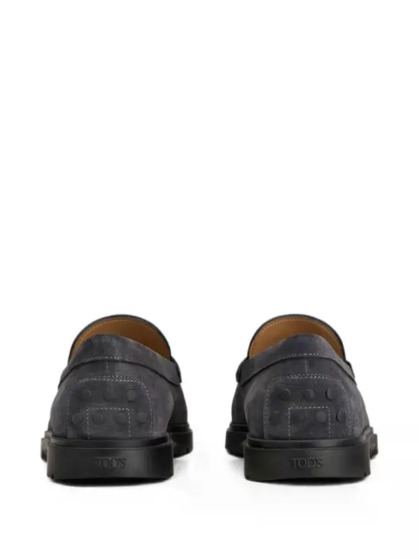 TOD'S Selleria Logo-plaque Loafers
