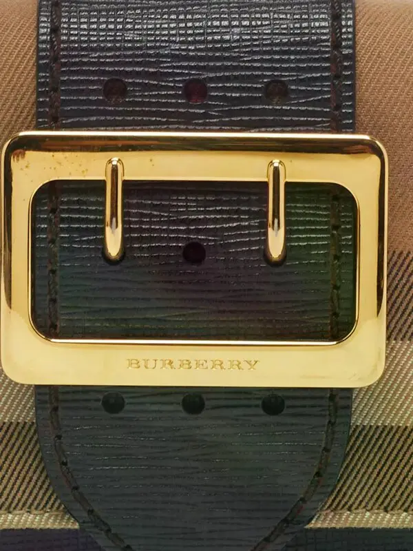 Burberry Small Buckle House Check Shoulder Bag