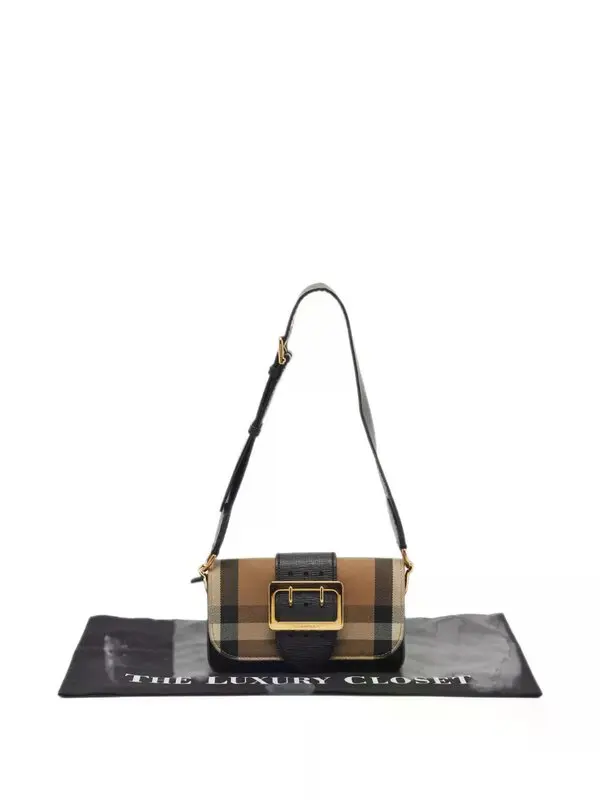 Burberry Small Buckle House Check Shoulder Bag