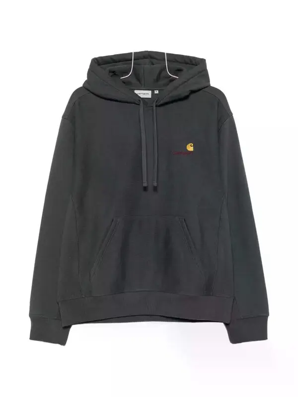 Carhartt Work In Progress American Script Logo-embroidered Hoodie