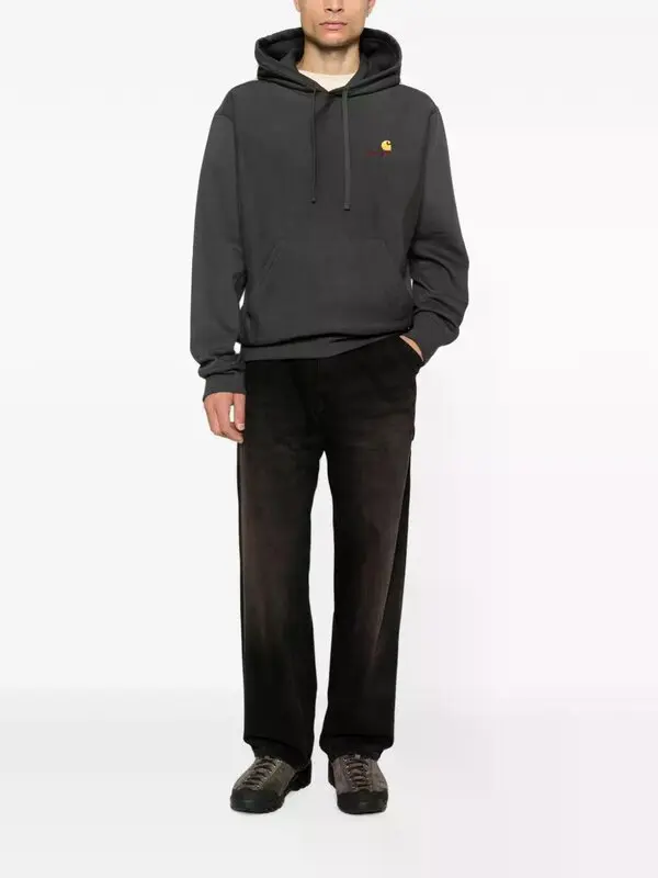 Carhartt Work In Progress American Script Logo-embroidered Hoodie
