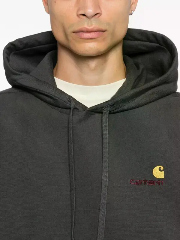 Carhartt Work In Progress American Script Logo-embroidered Hoodie