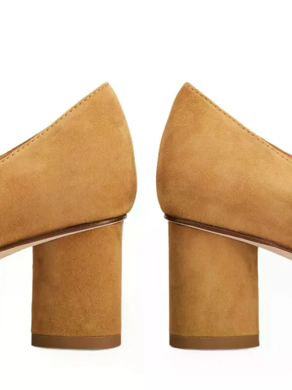 TOD'S T-logo Block-heel Pumps