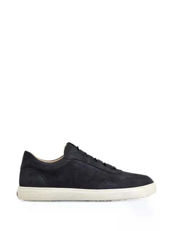 TOD'S Suede Panelled Sneakers - Blue