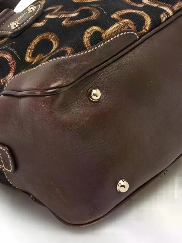 Gucci Medium Bamboo Horsebit Tote Bag