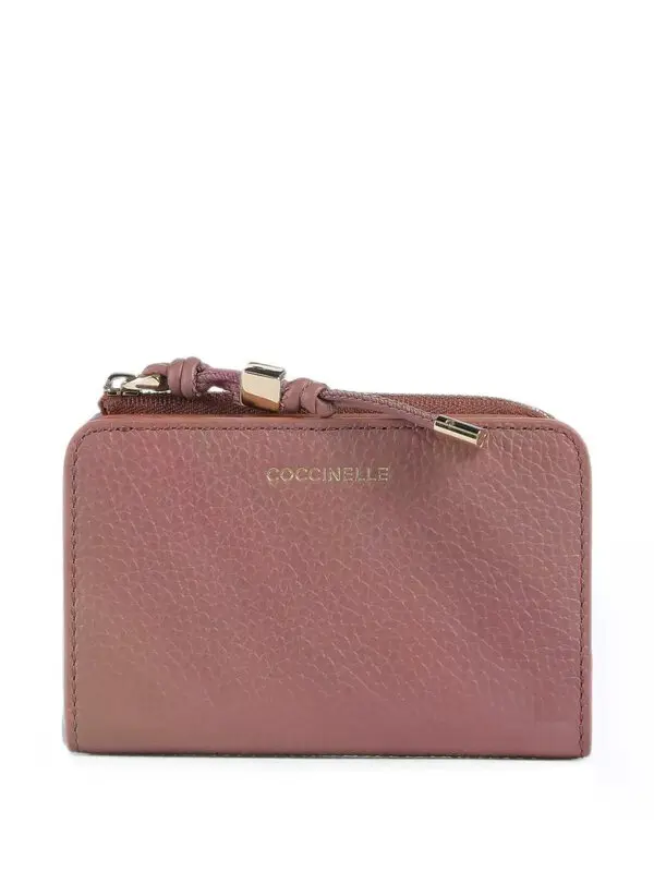 COCCINELLE Pebbled-texture Wallet - Pink