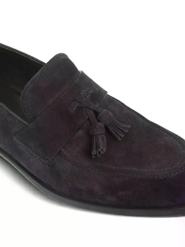 Zegna Tassel-detail Suede Loafers