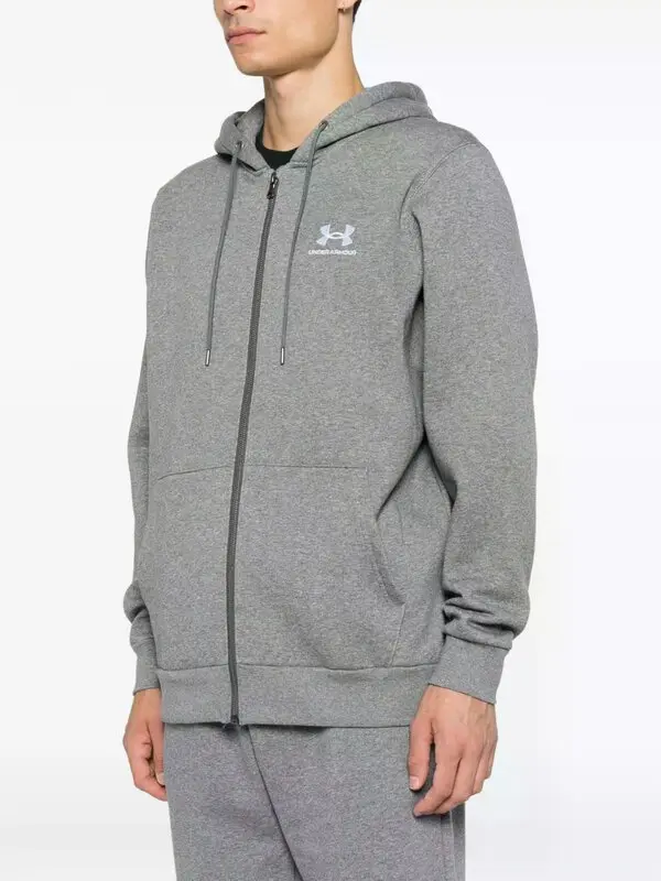 Under Armour Logo-print Zip-up Hoodie