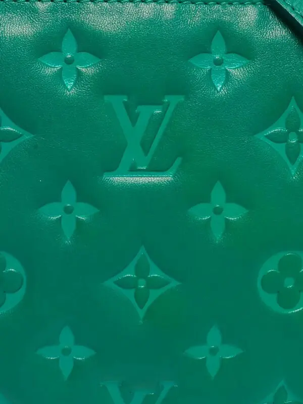 LOUIS VUITTON Coussin Bb Monogram-embossed Shoulder Bag