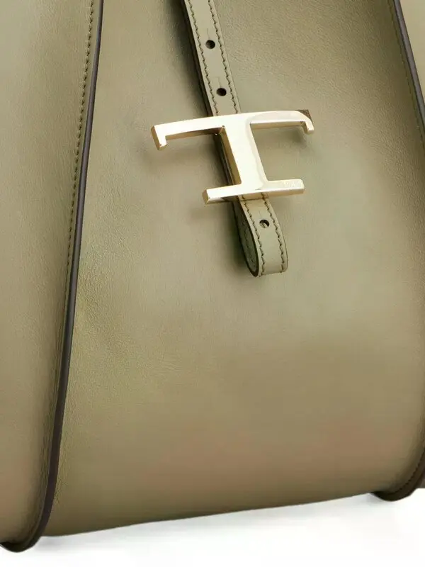 TOD'S T Timeless Shopping Bag In Leather Medium