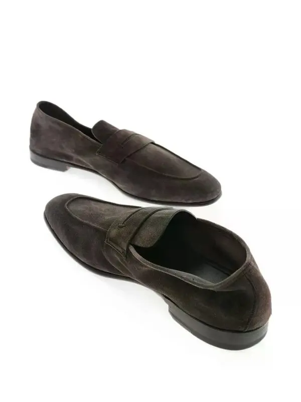 Zegna L'asola Suede Loafers
