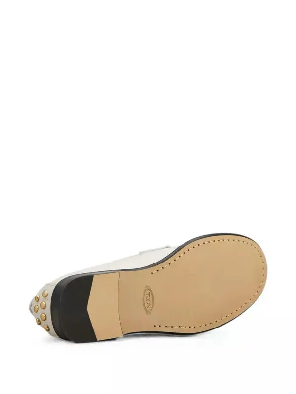TOD'S Gommini Stud-embellished Loafers