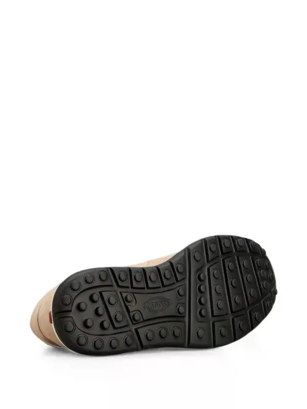TOD'S Red Dot Sneakers In Suede