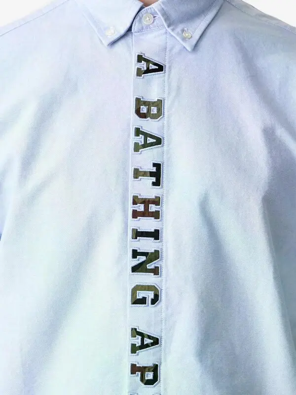 A BATHING APE Logo-print Short-sleeve Shirt