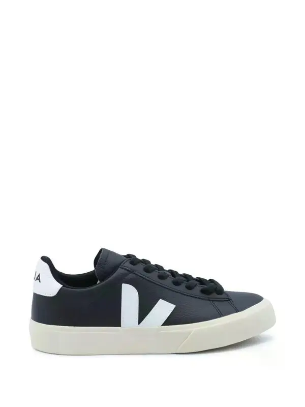 VEJA Campo Logo-patch Sneakers - Black