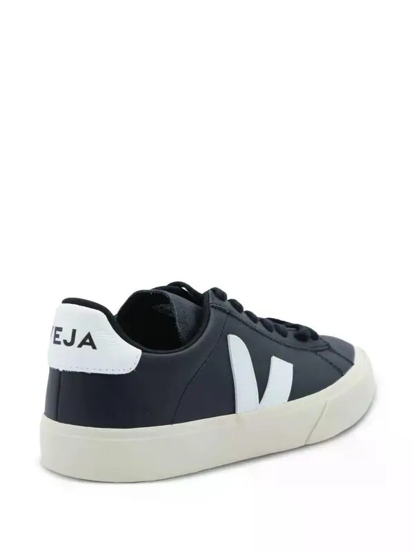 VEJA Campo Logo-patch Sneakers - Black