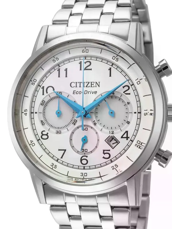 Citizen Eco-drive Chronograph Watch - White