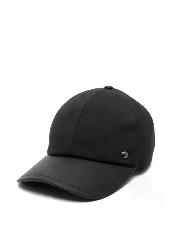 Stefano Ricci Baseball Cap With Logo Plaque - Black