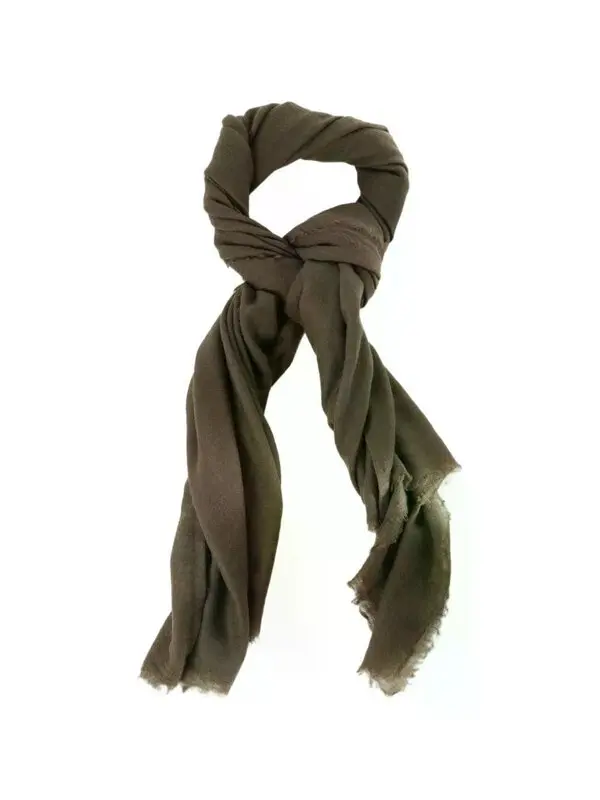 Frenckenberger Frayed-edge Scarf