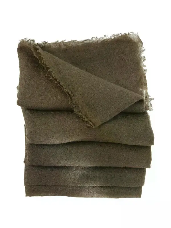Frenckenberger Frayed-edge Scarf