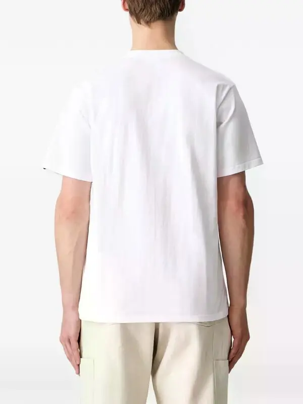 A BATHING APE Ape Head Camouflage-print T-shirt - White