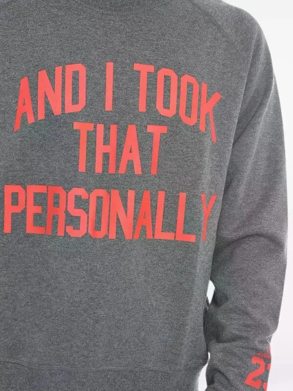 SCRIMMAGE Raglan Sleeve Logo Print Sweater