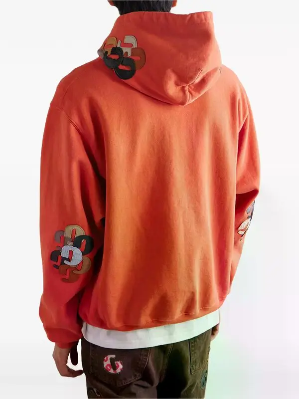 GALLERY DEPT. Logo-print Appliquéd Hoodie