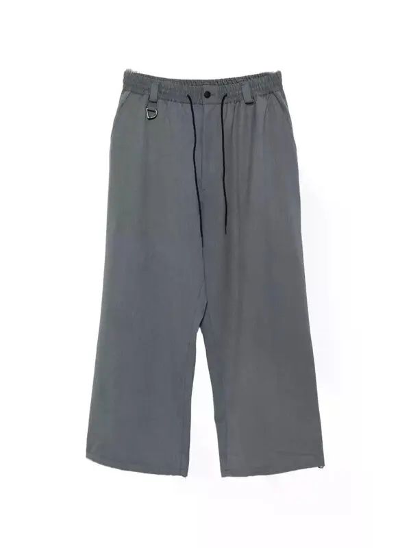 Y3 X Yohji Yamamoto Drawstring-waist Trousers