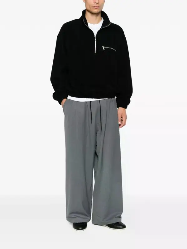 Y3 X Yohji Yamamoto Drawstring-waist Trousers