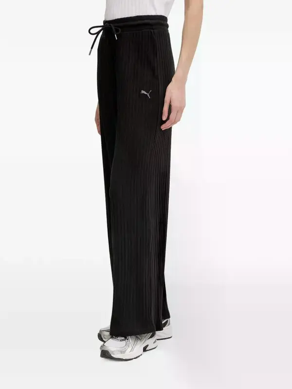 PUMA Ribbed-knit Track Pants