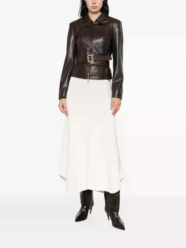 Liu Jo Belted Zip-up Jacket