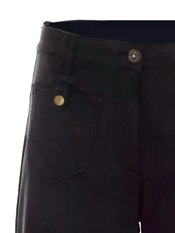 Liu Jo Patch-pocket Wide-leg Jeans