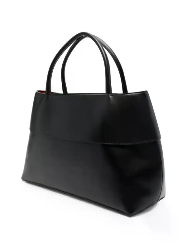 TOTEME Mercer Biker-collar Shoulder Bag - Black