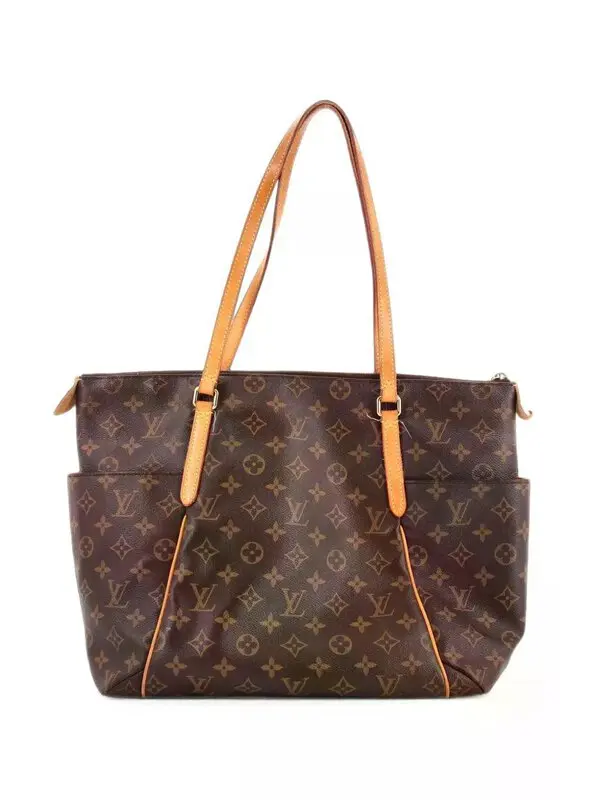 LOUIS VUITTON Totally Handbag Monogram Canvas Gm Shoulder Bag - Brown