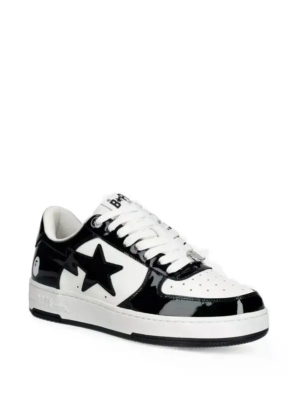 A BATHING APE Sta Patent Leather Sneakers