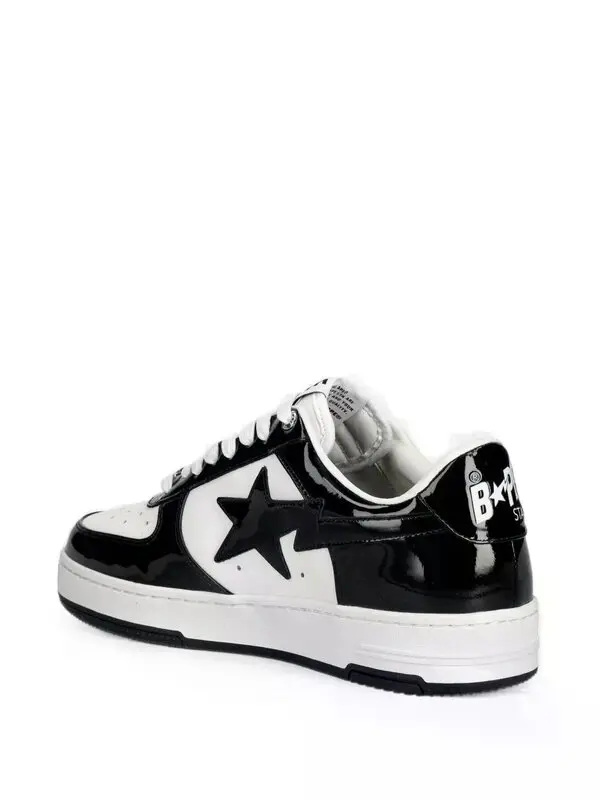 A BATHING APE Sta Patent Leather Sneakers