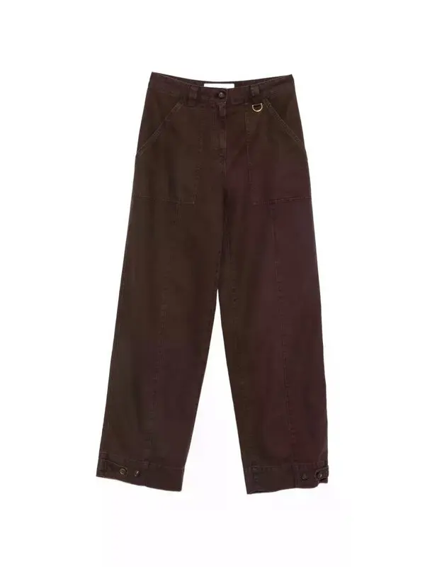 GOLDEN GOOSE Button-cuff Wide-leg Trousers