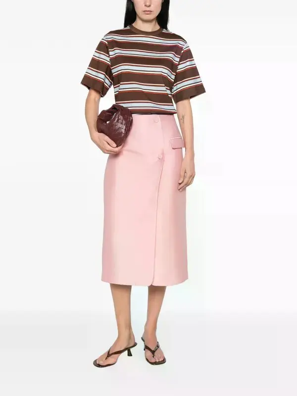 Stine Goya Striped Crewneck T-shirt