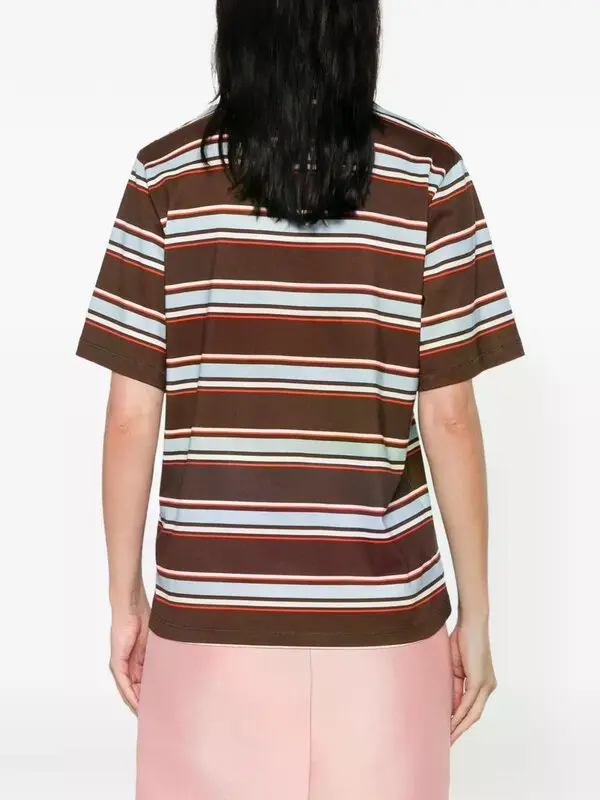 Stine Goya Striped Crewneck T-shirt