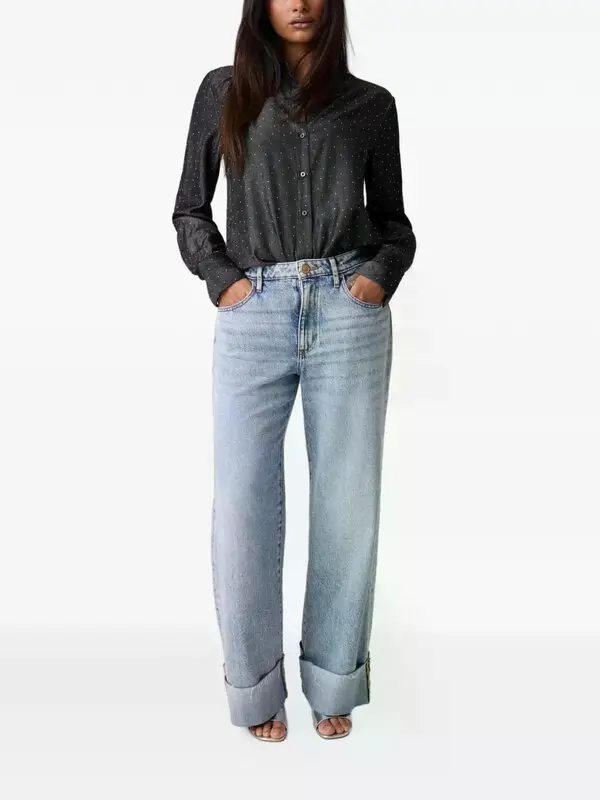 Guess Ls Lucia Relaxed Hotfix Shirt