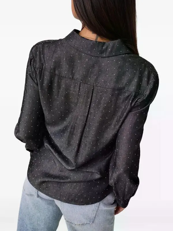 Guess Ls Lucia Relaxed Hotfix Shirt