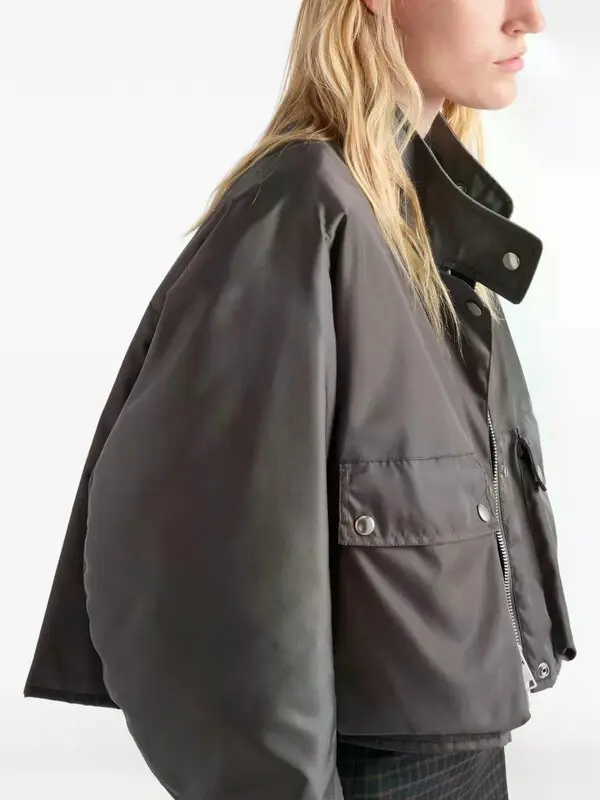 Prada Washed Re-nylon Blouson Jacket