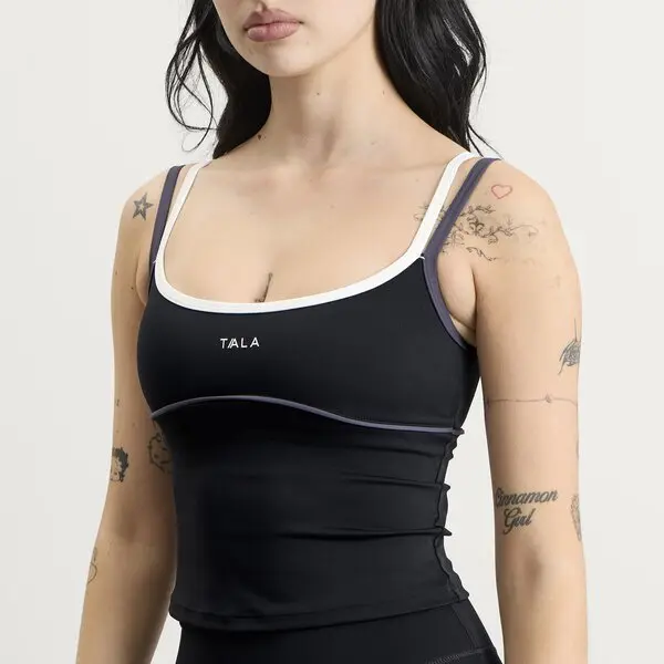 TALA Skinluxe Contrast Double Strap Vest