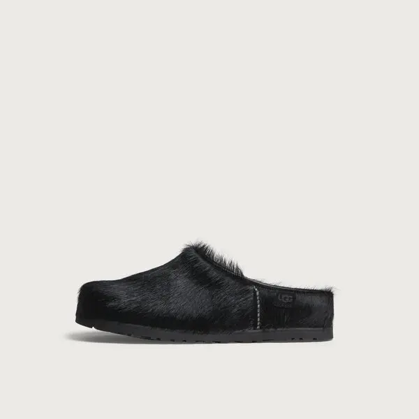 UGG Otzo Calf Hair Clog - Black
